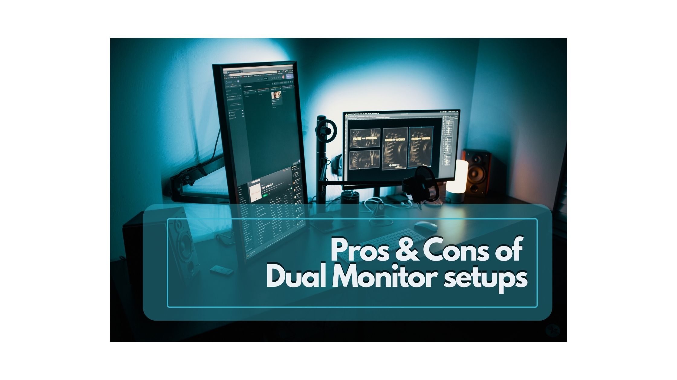 Pros and Cons of a Dual Monitor Setup for Businesses - GSDSolutions